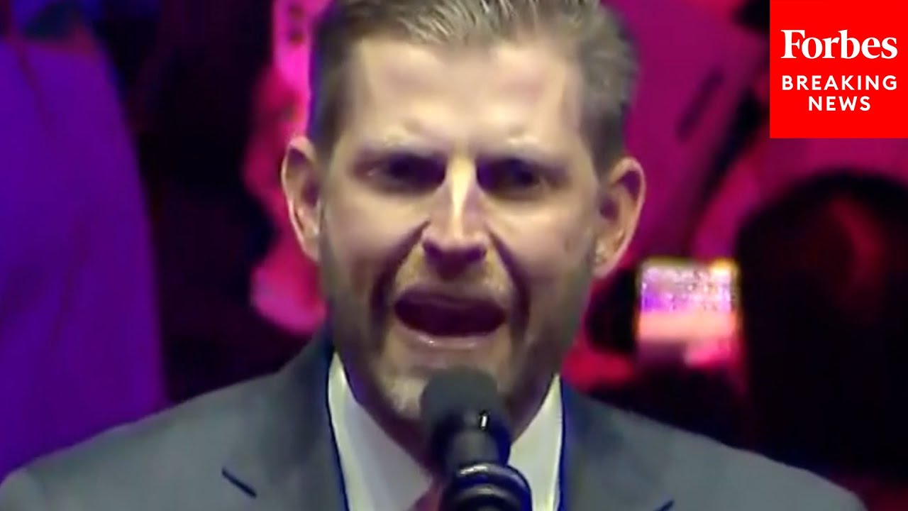 'The Bull---- Ends Right Now!': Eric Trump Sounds Triumphant Note At ...