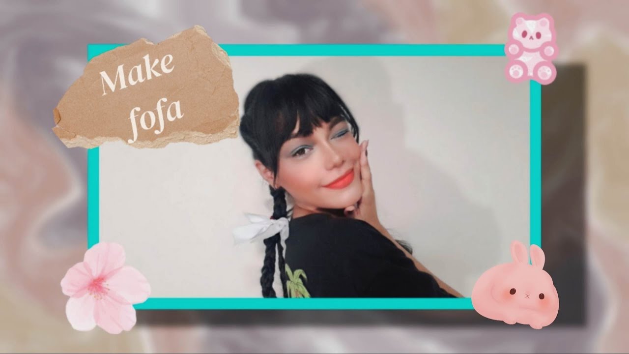 QUE TAL UMA MAKE FOFA ? VEM CONFERIR!!! 💜💜💜 - YouTube