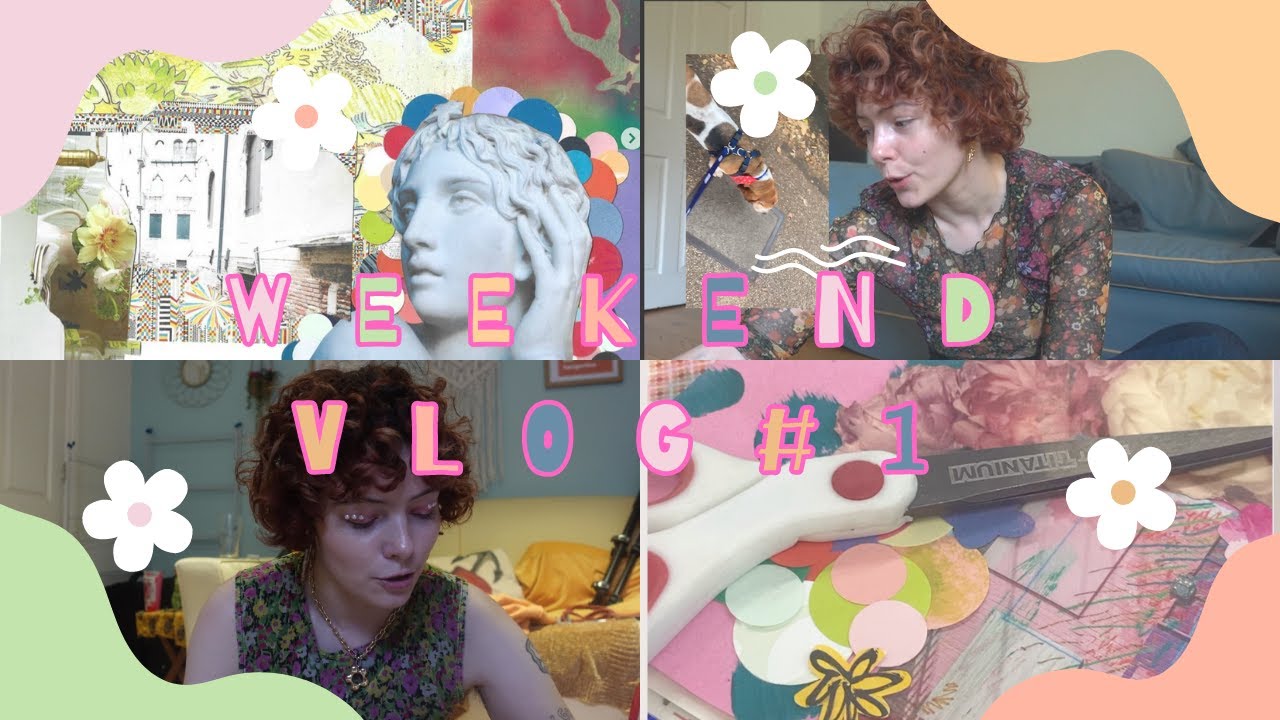 A Weekend Vlog: Collage Clubs, dog updates & lazy Sundays ♡ #vlog # ...