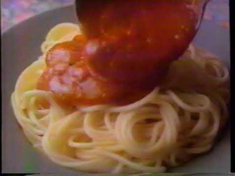 1987 Ragu Thick and Hearty Spaghetti Sauce "Get Ready!" TV Commercial ...