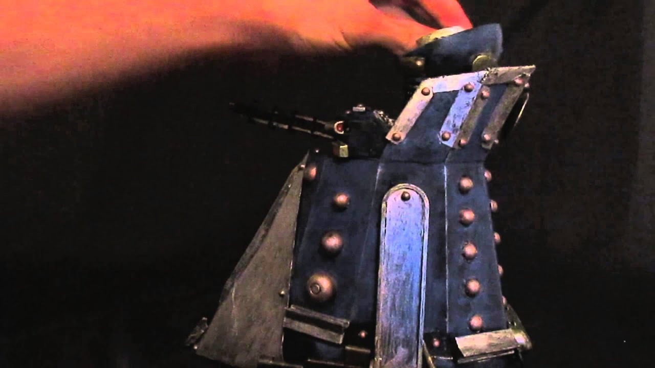 Custom Doctor Who Action Figure --- War-Machine Dalek - YouTube