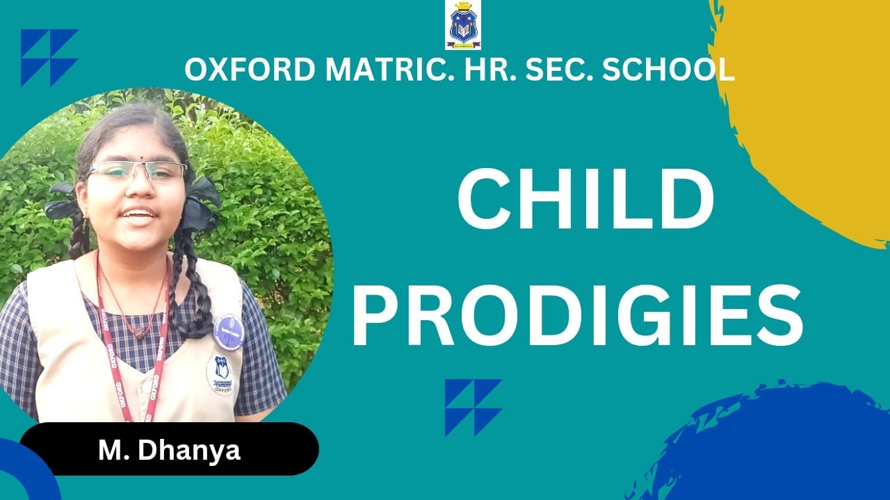 WORLD CHILDREN'S DAY | SPEECH ON CHILD PRODIGIES | OXFORD MATRIC. HR ...