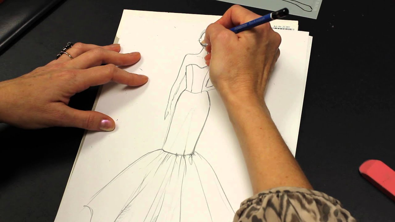 How to use a Croquis Stencil - YouTube