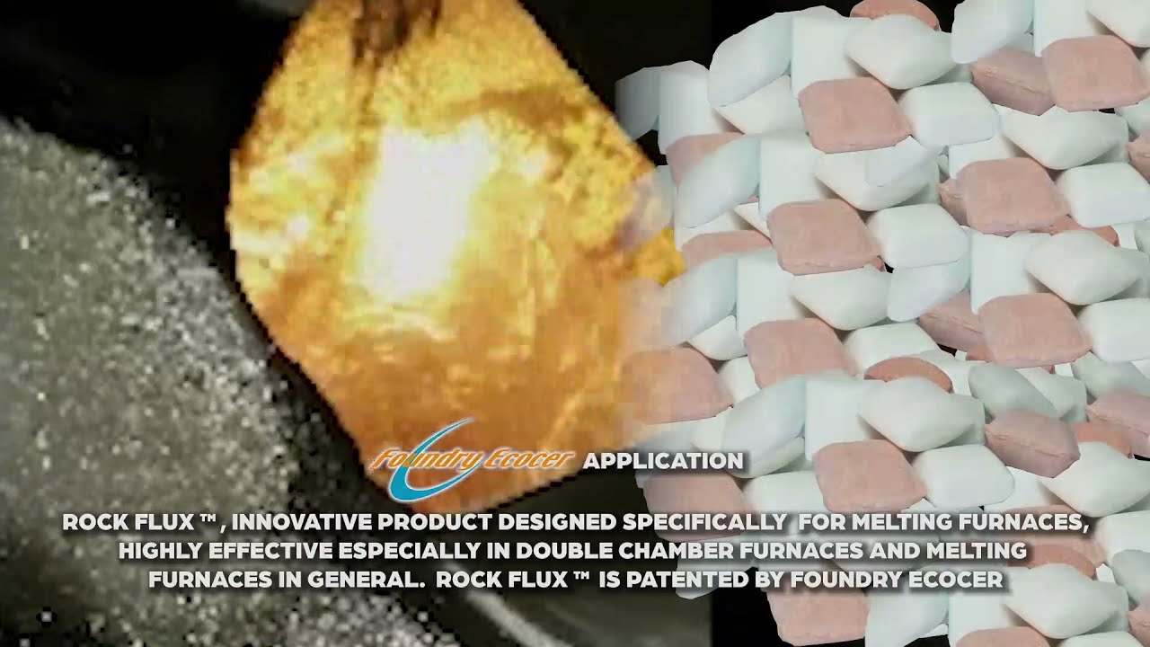 Foundry Ecocer Granular Fluxes, Quick Flux, Rock Flux - YouTube