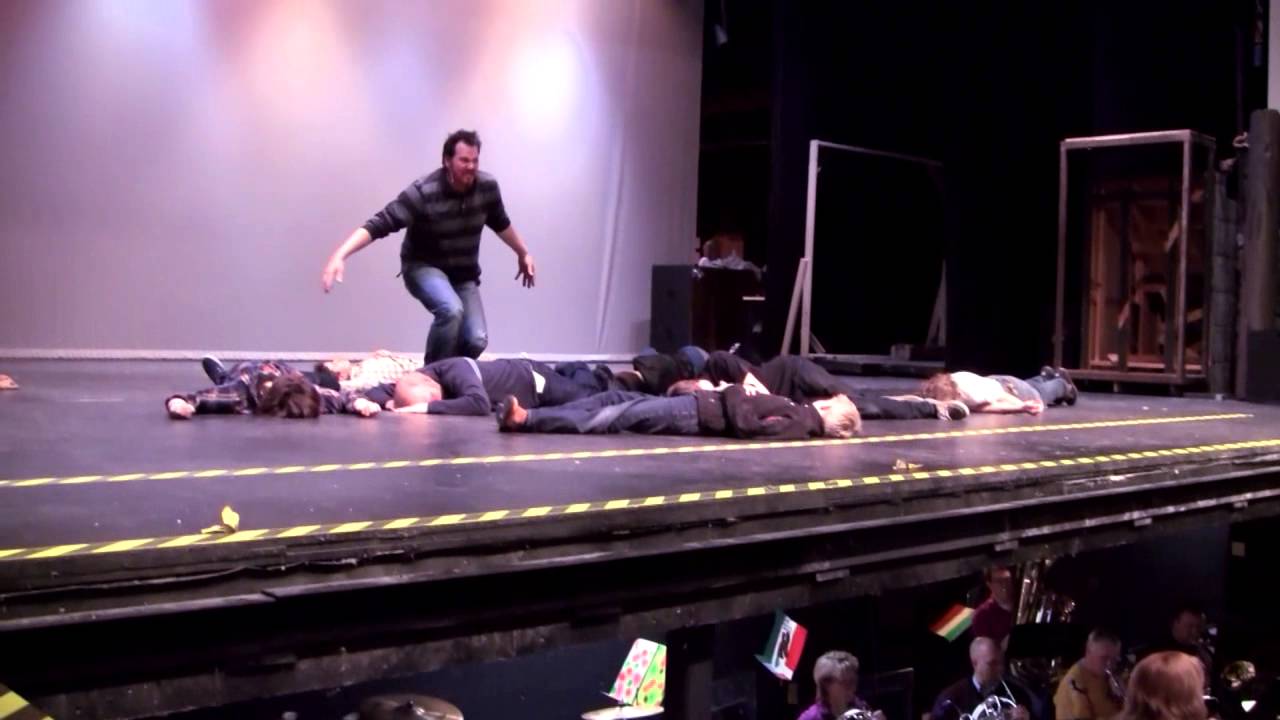 Mr. Thénardier Steals Valjean's Candlesticks - Les Mis Burley (Behind ...