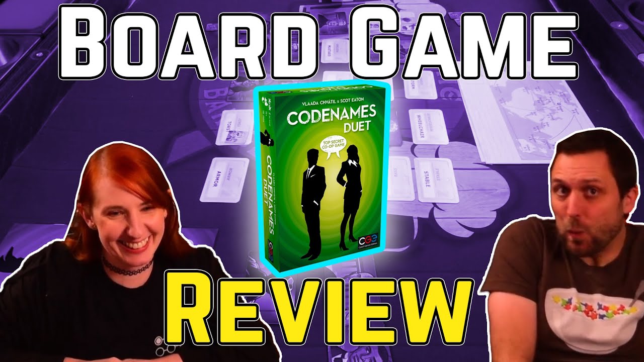 Codenames: Duet First Play Thoughts - Board Game Review - YouTube