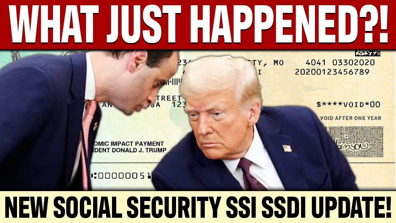 WHAT JUST HAPPENED?! Huge Social Security SSI SSDI Update | Payment ...