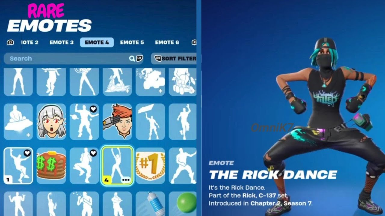 RARE Fortnite Emotes | Rare Emotes Fortnite - YouTube Music