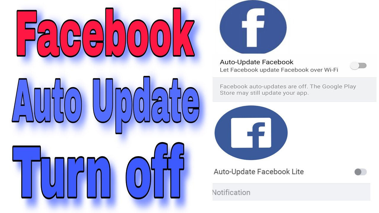 how to turn off Facebook auto update | Facebook auto update | 2020 ...