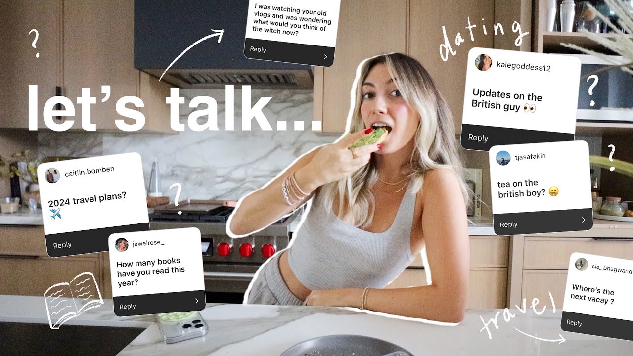 LET'S TALK! british boy update 👀, fave books & my next trip! - YouTube