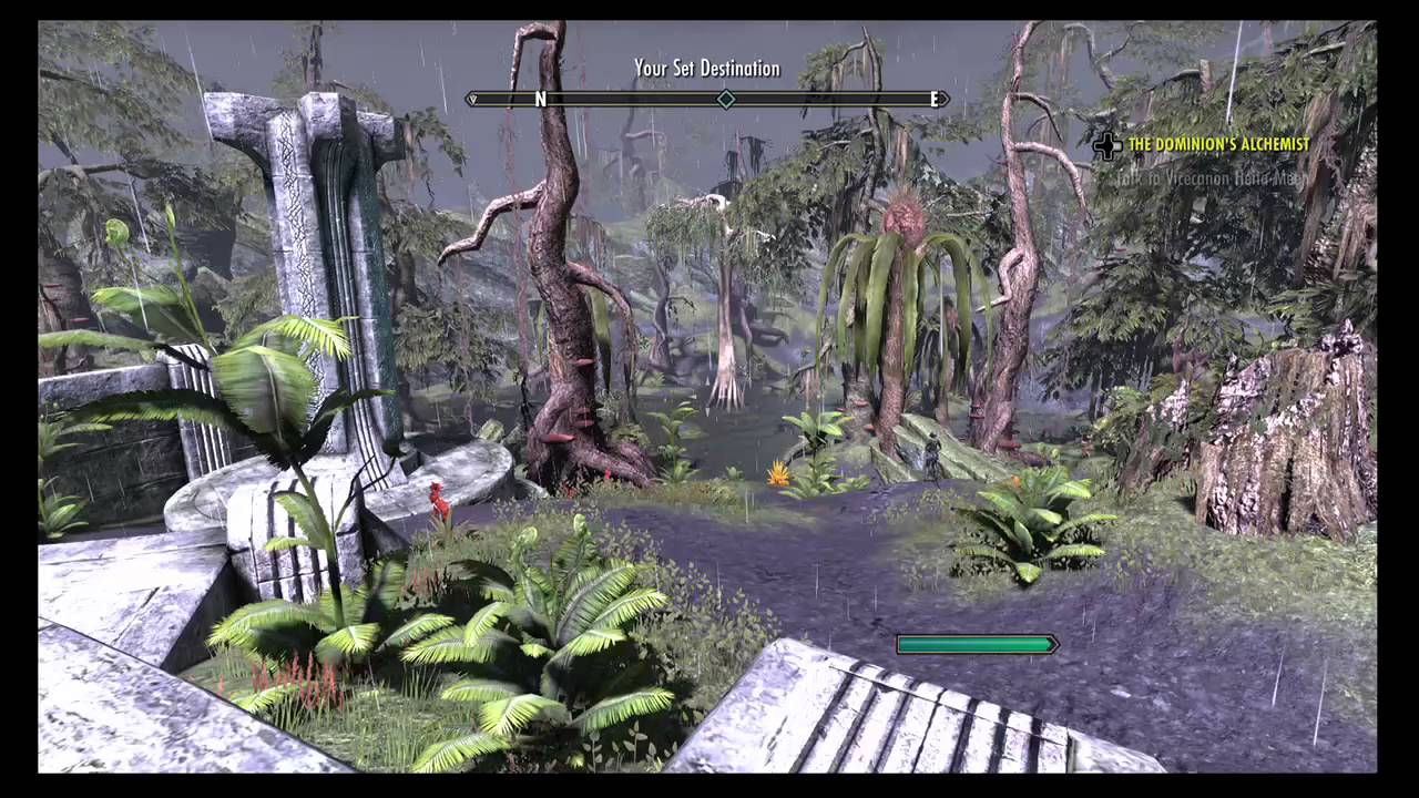 The Elder Scrolls Online: Shadowfen Treasure Map 5 Location - YouTube