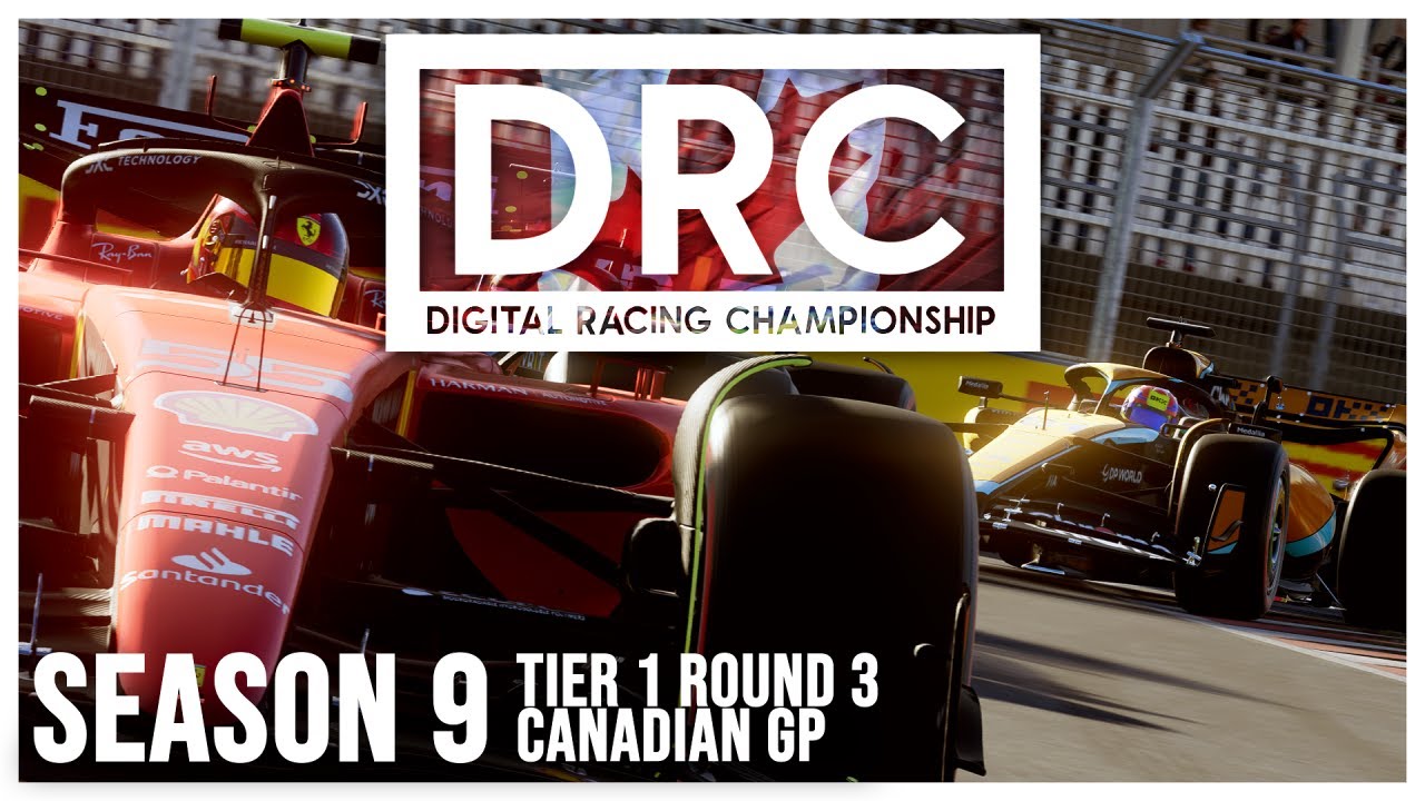 DRC F1 23 | Tier 1 | Season 9 - Round 3 | Canada - YouTube