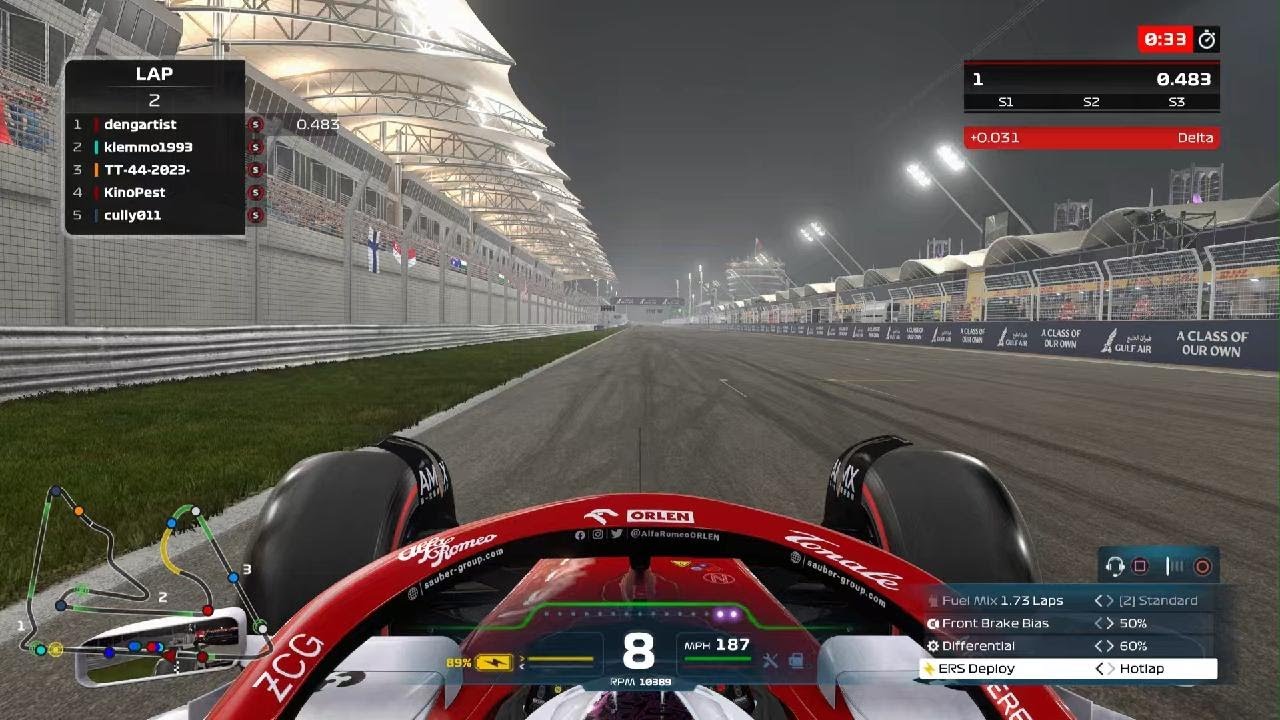 F1 22 Bahrain Pole Position - YouTube