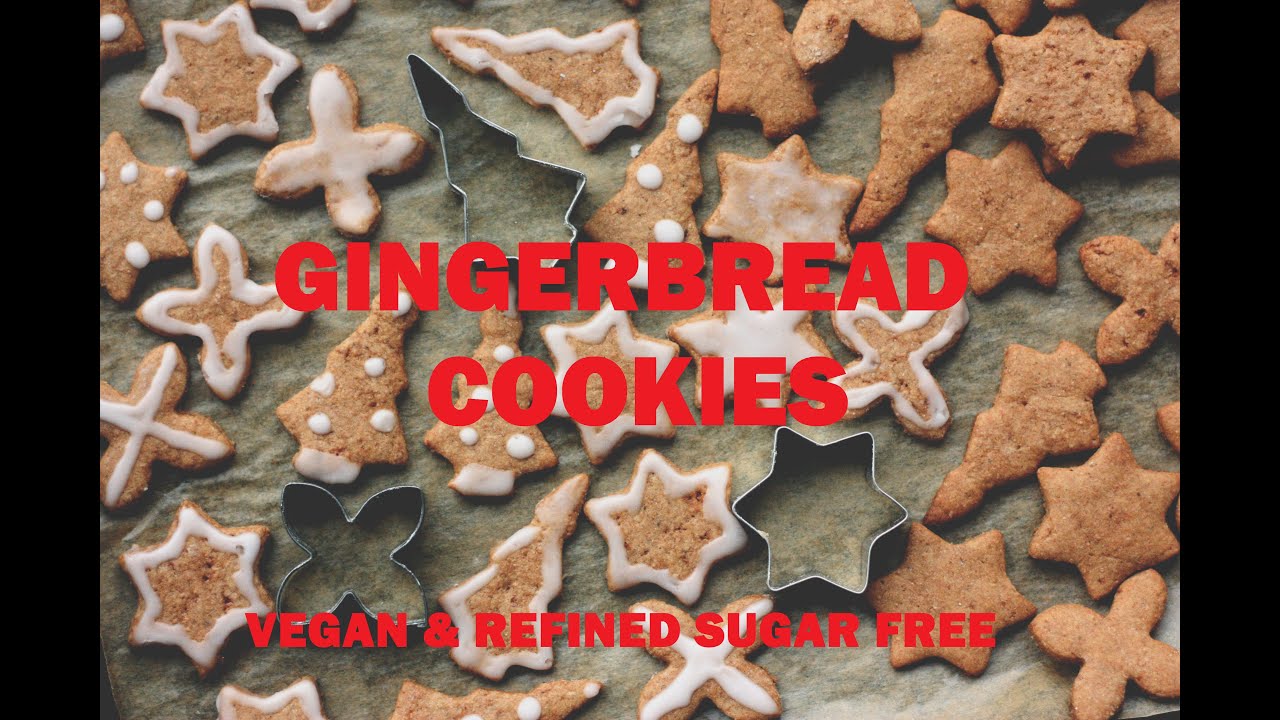 EASY VEGAN GINGERBREAD COOKIES RECIPE YouTube easy-vegan-gingerbread-cookies-recipe-youtube