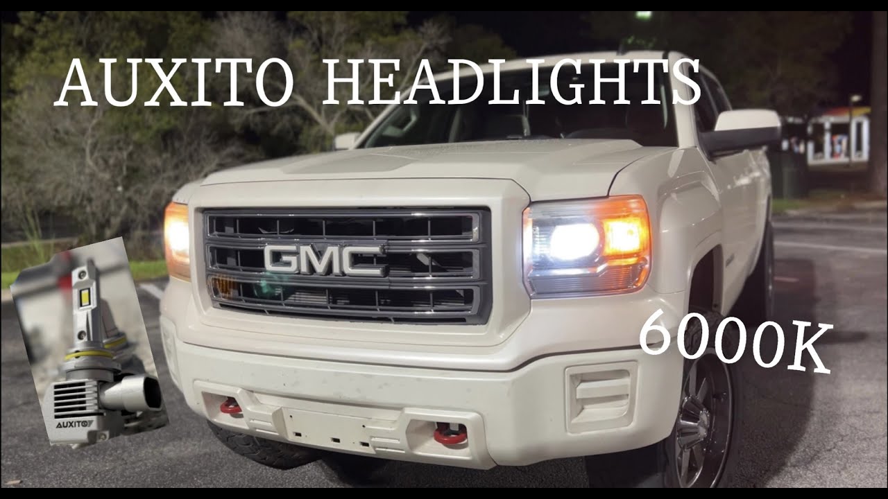 AUXITO LED Headlights For Sierra/Silverado - YouTube