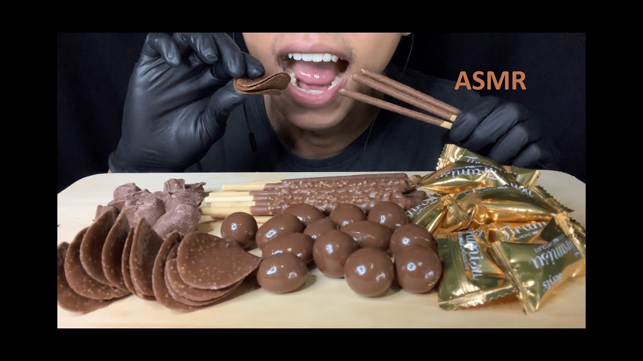 ASMR: EATING CHOCOLATE #13 - YouTube