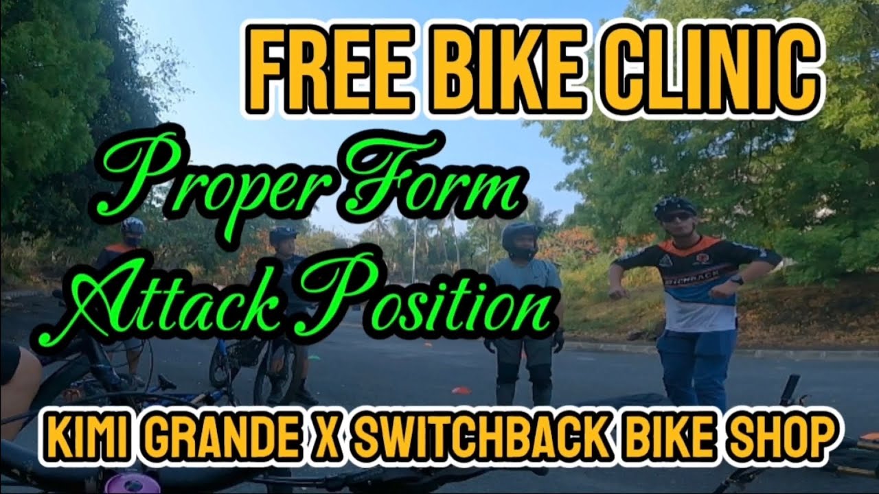 Part 1 Bike Clinic| Kimi Grande x Switchback Bike Shop| Attack Position ...