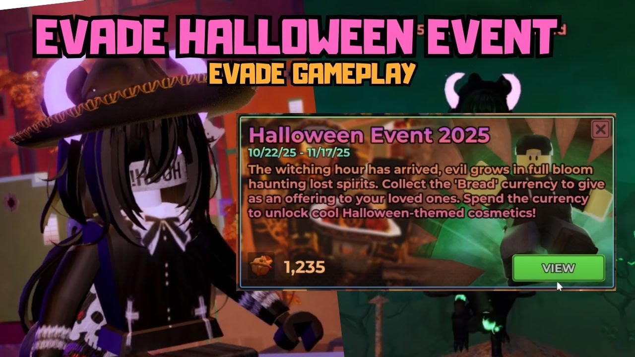 Evade HALLOWEEN EVENT UPDATE! Farming Candies! 🎃 New Maps | Roblox ...