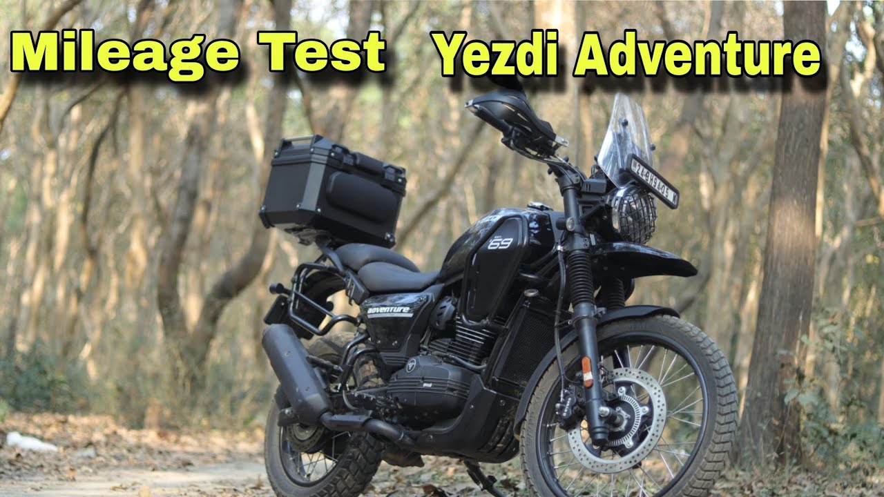 Mileage Test All new yezdi Adventure 2025 😱😱| Yezdi adventure | - YouTube