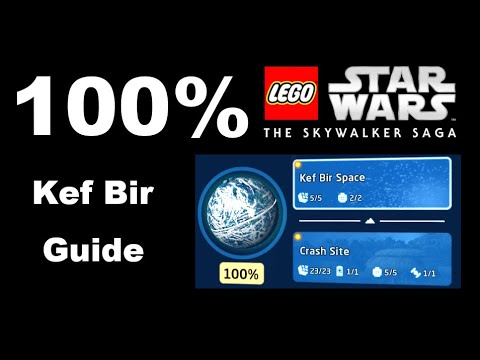 Kef Bir 100% Walkthrough- Lego Star Wars the Skywalker saga - YouTube