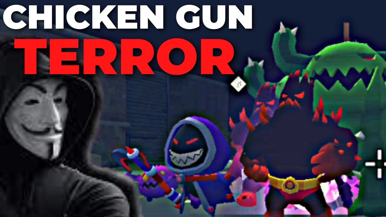 ASSUSTADOR!! TERROR NO CHICKEN GUN 2 - YouTube
