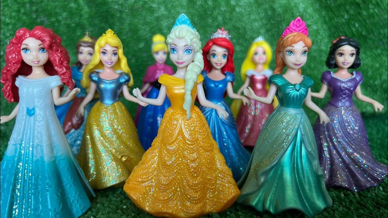 Looking For Disney Princess, Mix Rainbow Dress! 9 MYSTERY SURPRISES ...