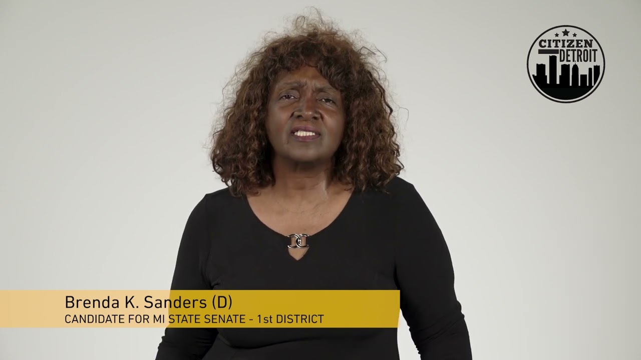Brenda K Sanders (D) - Candidate for Michigan State Senate- 1st ...