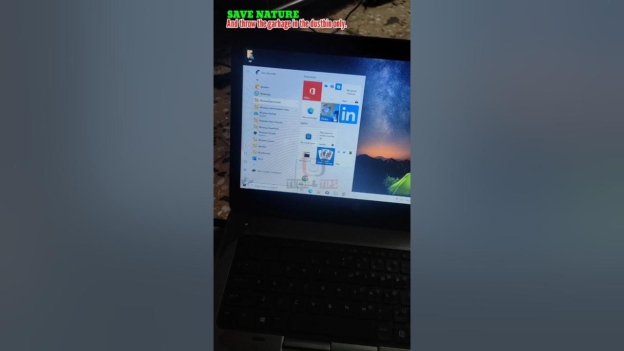 Laptop Ki Home Screen Me App Ko Kaise Lagaye | How To Add App On Laptop ...