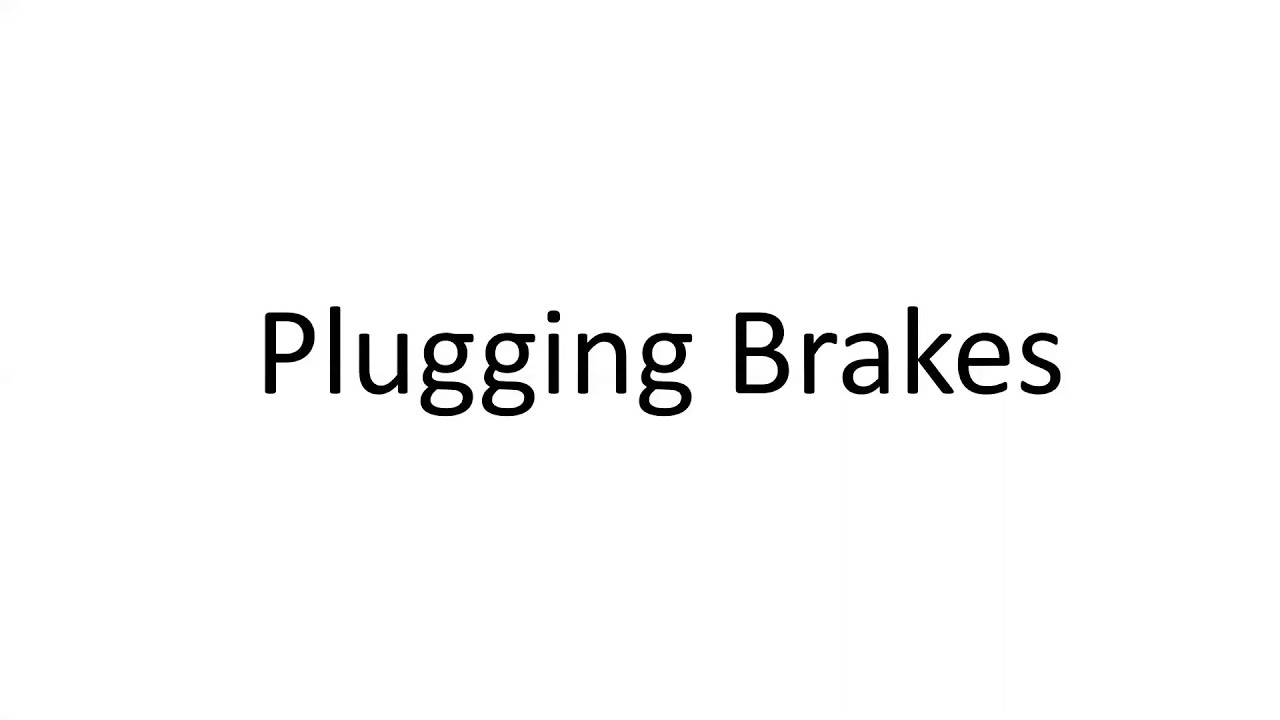 Motor starters Plugging Braking - YouTube