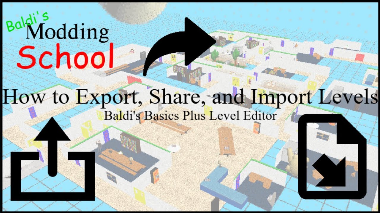 How to Export, Share, and Import your Custom Levels in BB+ - YouTube