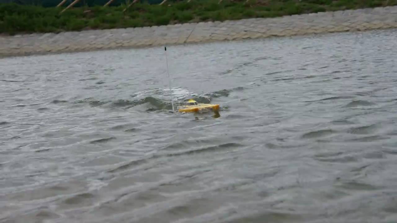 RC Modellbau Boot Sea Rider / 370er wassergekühlter Elektromotor - YouTube