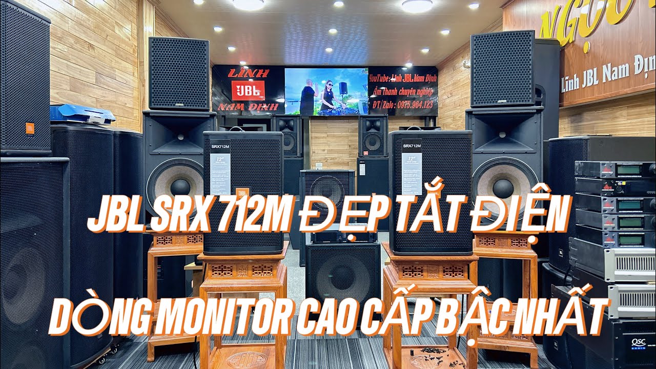 Loa JBL SRX 712M ĐẸP TẮT ĐIỆN | Dòng Monitor Kiểm Âm Cao Cấp Bậc Nhất ...