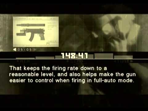 Metal Gear Solid 3 #17-3: Gun Chat w/Sigint - YouTube