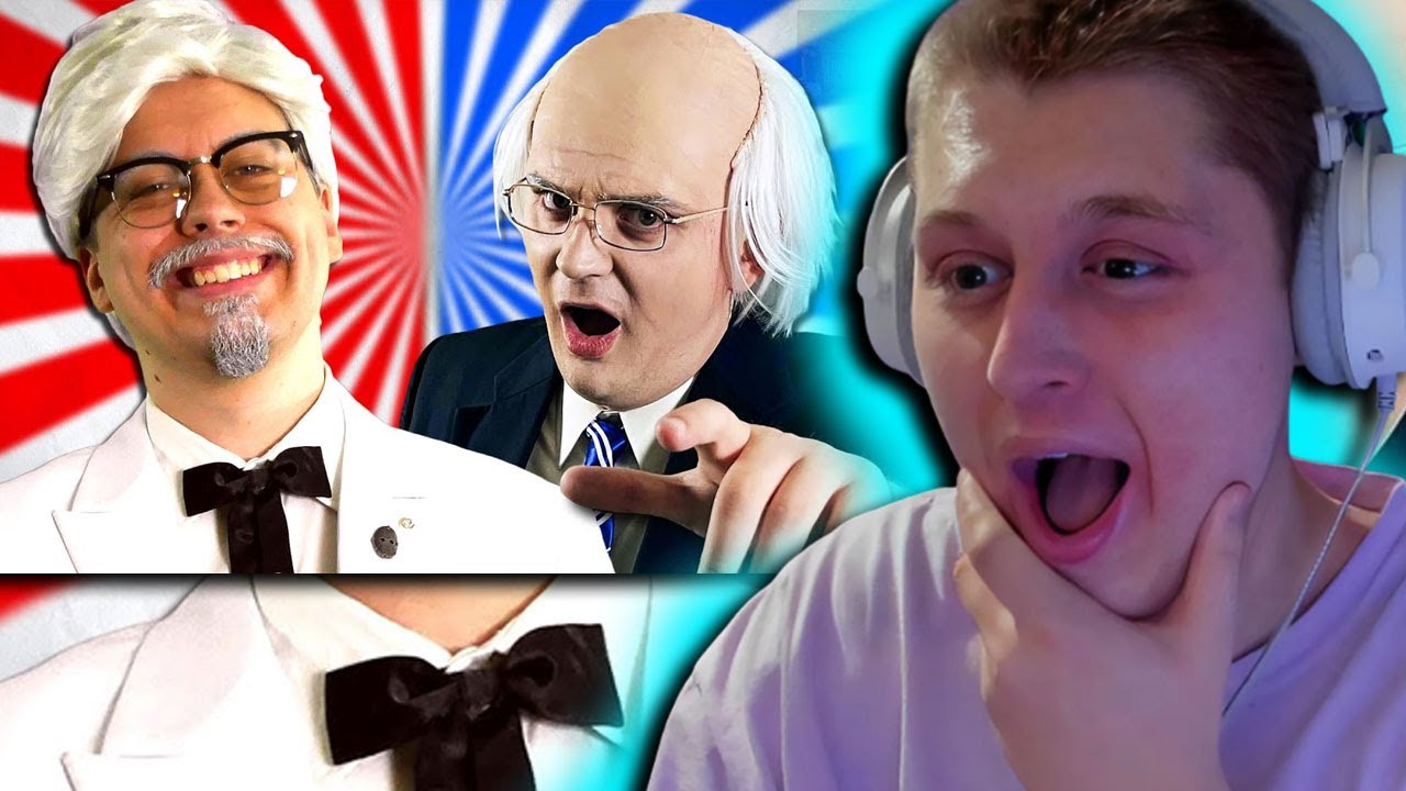 Colonel Sanders vs Bernie Sanders | Gridline Rap Battles (REACTION ...