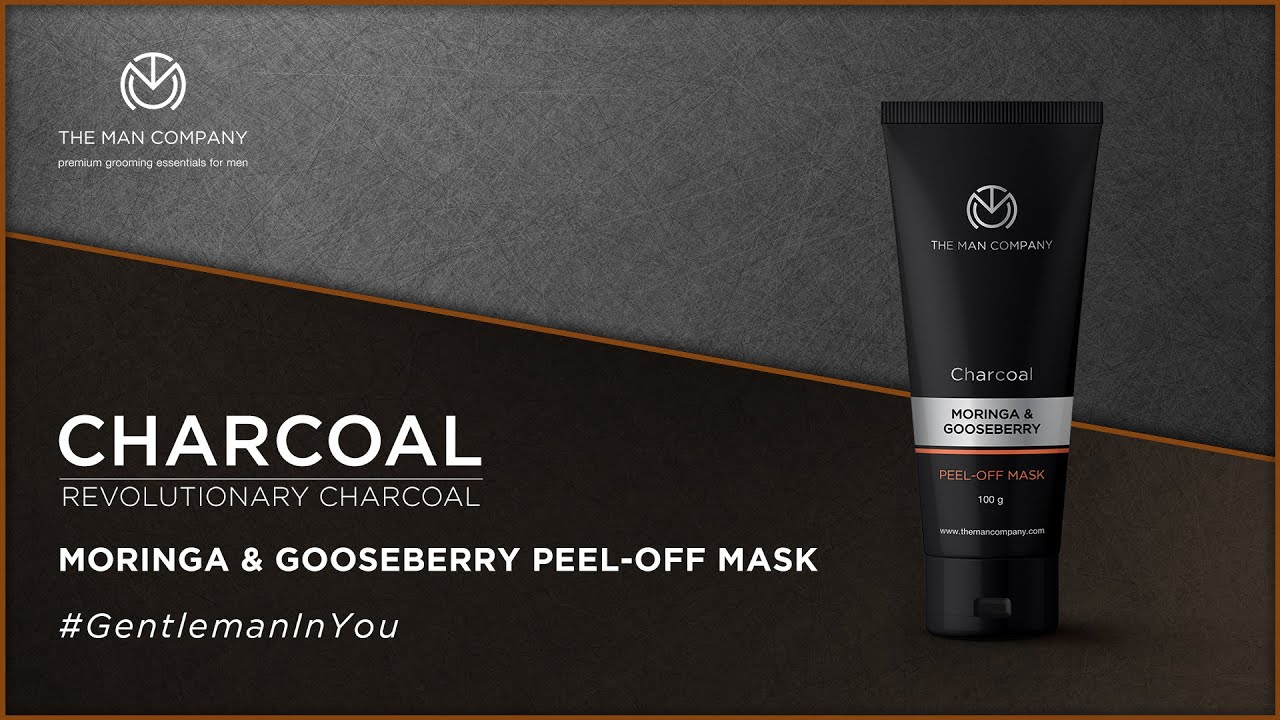 The Man Company Blackheads Removal Charcoal Peel Off Mask for Men ...