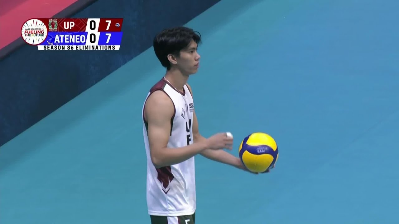 Ken Batas SHINES EARLY for ADMU vs UP | UAAP SEASON 86 MEN'S VOLLEYBALL ...