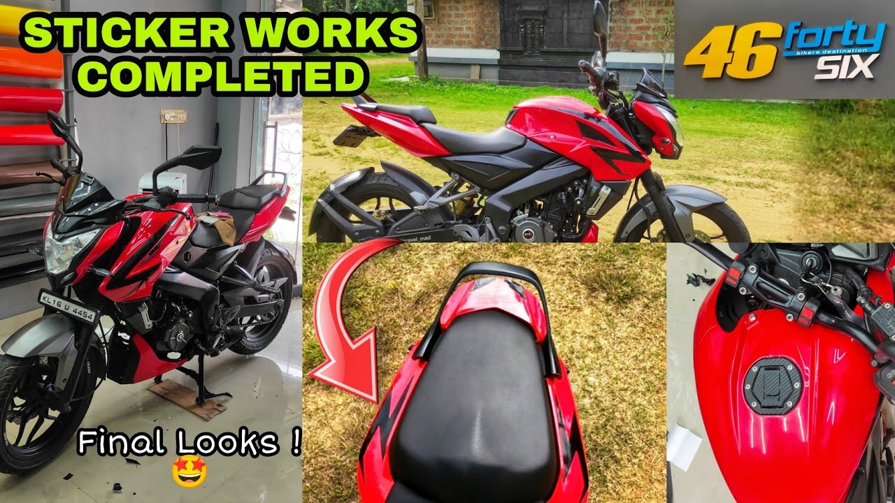 NS200 Project Redon | Sticker Works | Final looks 💥 - YouTube