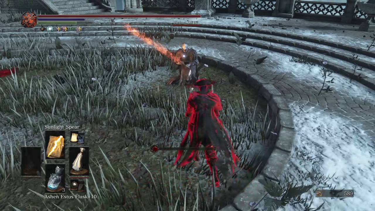 Dark Souls 3 - Faith PvP wrecks washing pole - YouTube