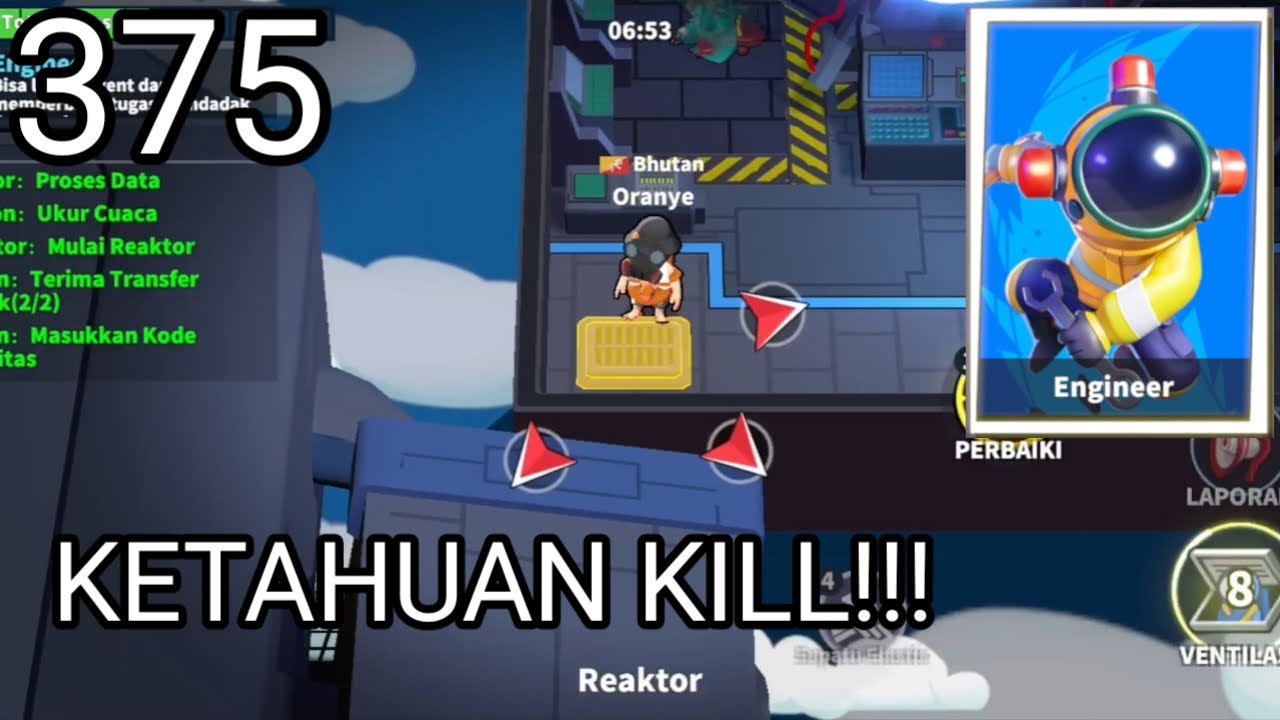 KETAHUAN KILL!!! - Super Sus | Role : Engineer (Indonesian gameplay ...