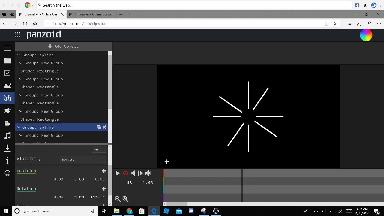 [PANZOID TUTORIAL] How To Make Spline Bursts On Panzoid - YouTube