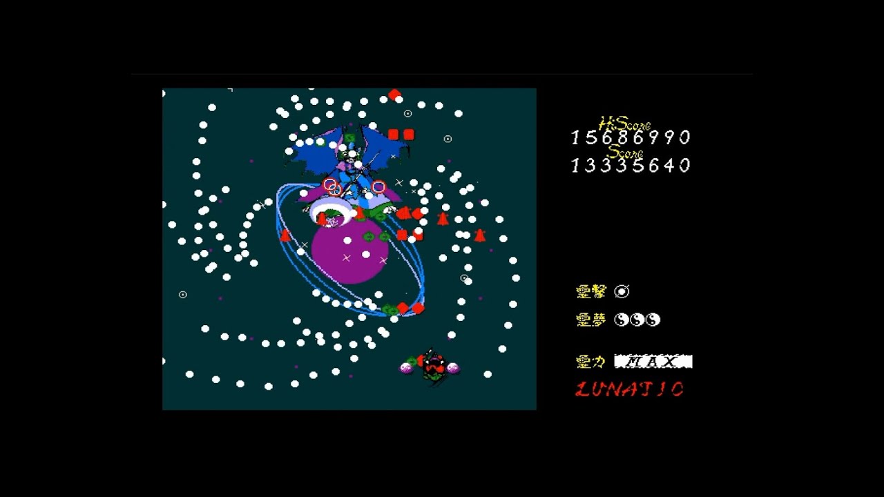 Touhou 2 - Story of Eastern Wonderland - Lunatic 1 CC - YouTube