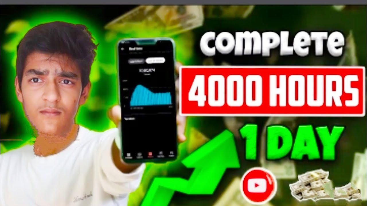 how-to-complete-4000-watch-hours-in-one-day-in-tamil-ff-techno