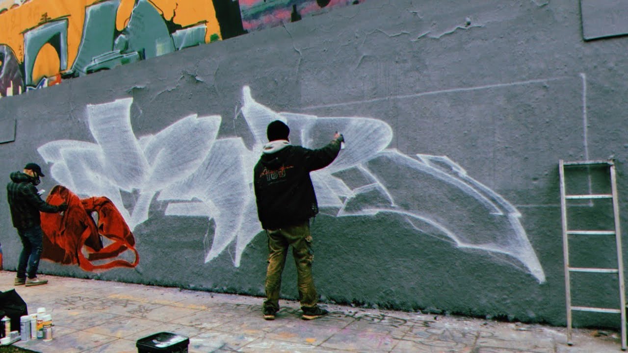 ACTION GRAFFITI - SPOARE X HOME - YouTube