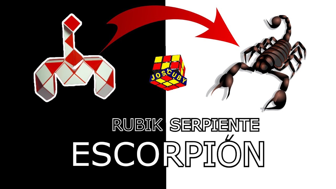 🔴Rubik [Serpiente] [Snake] [ESCORPIÓN] [SCORPION] Fácil🚀Rápido⭐⭐⭐🙂🙂🙂 ...