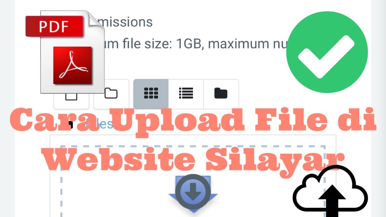 Tutorial Cara Upload file tugas di Website Silayar Universitas Terbuka ...