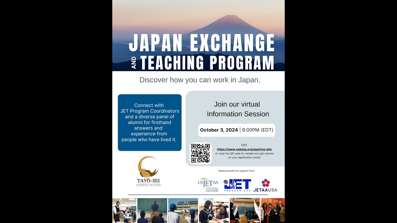 JET Info Session October 3, 2024 - YouTube