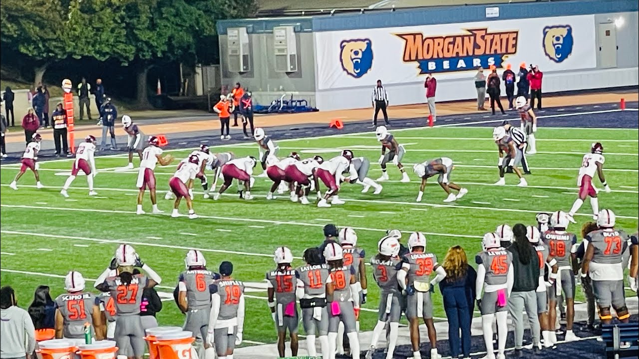 Morgan State vs NCCU Thursday Night Football. Sights & Sounds - YouTube