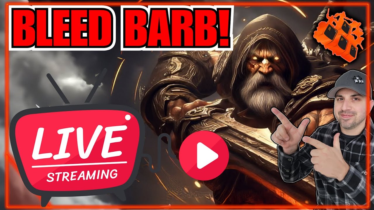 D4 S5 Endgame BLEED Barbarian... Ring Of The Ravenous!! - YouTube