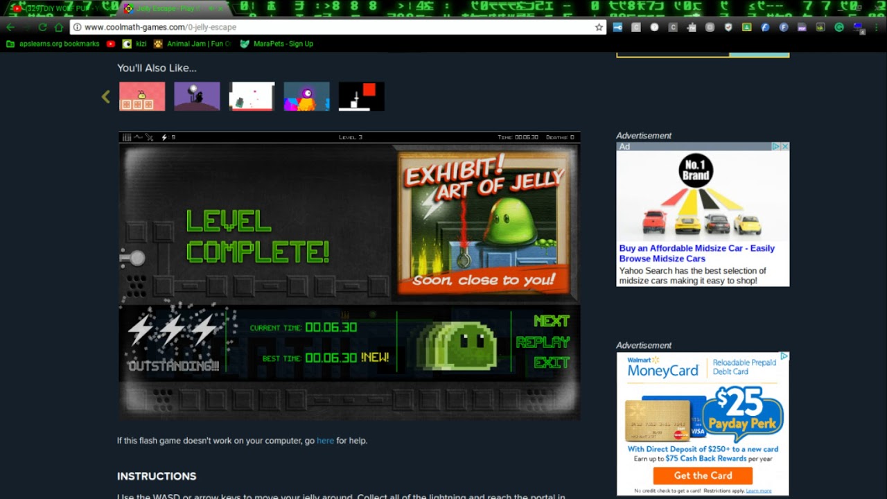 jelly escape #1 - YouTube