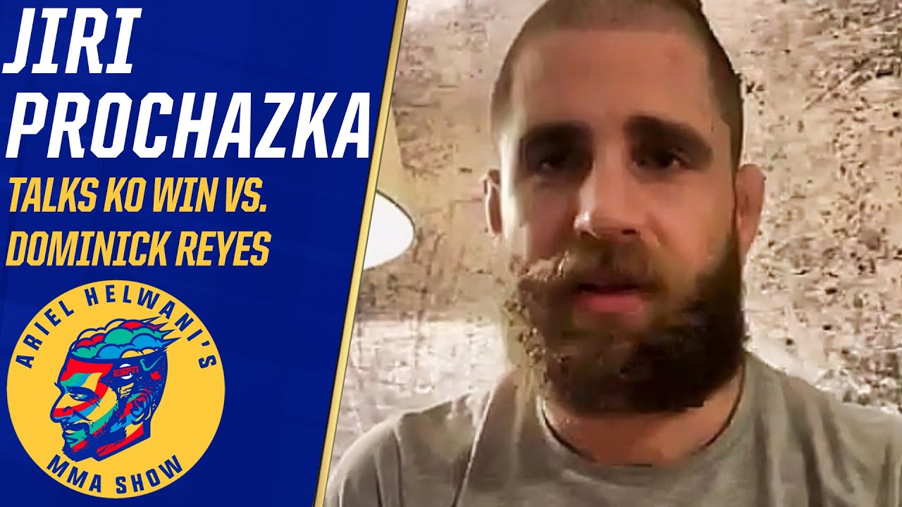 Jiri Prochazka is unhappy with performance vs. Reyes despite KO win ...